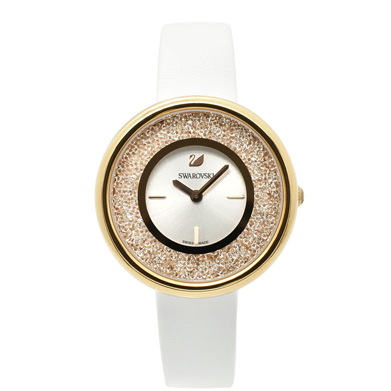 スワロフスキー SWAROVSKI クリスタルライン ピュア 5376083 クォーツ 34mm 未使用品 Zetton(ゼットン)