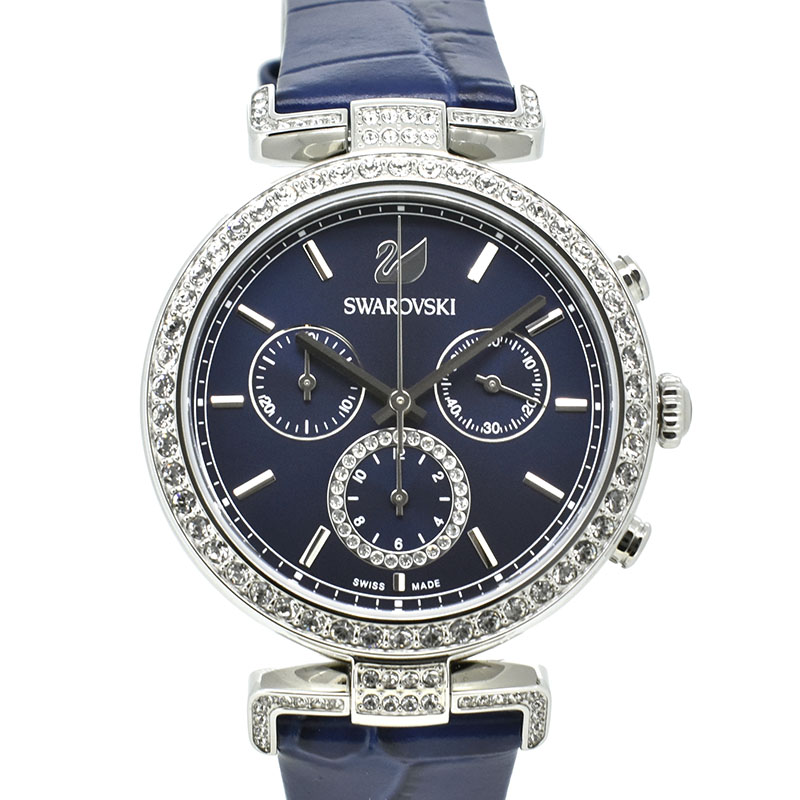 スワロフスキー SWAROVSKI Era Journey ウォッチ 5479239 ブルー 38mm 未使用品 Zetton(ゼットン)