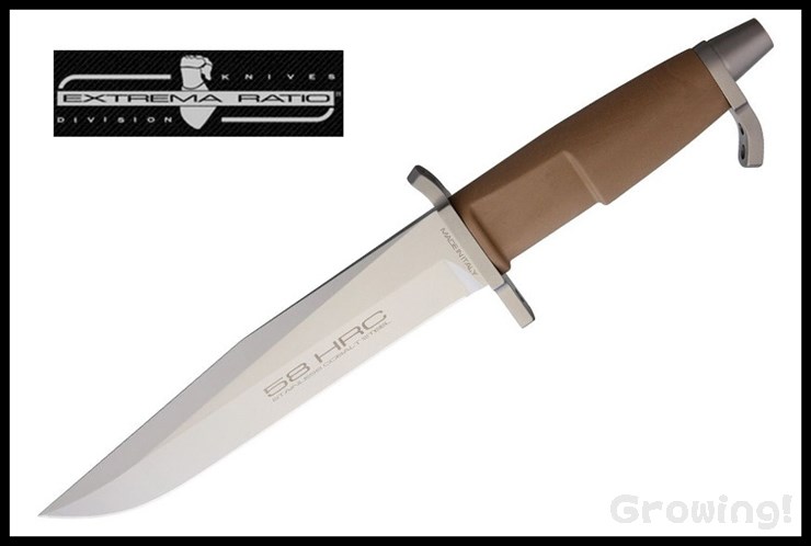 ナイフショップ グローイング！ EXTREMA RATIO【エストレイマ ラティオ】 A.M.F. デザート 【N690】【FORPRENE ...