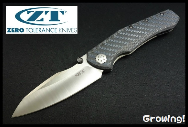 ナイフショップ グローイング！ ZT【ゼロ トレランス】 ZT0850 【CPM-20CV】【カーボンファイバー】Zero Tolerance ...