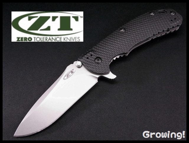 ナイフショップ グローイング！ ZT【ゼロ トレランス】 ZT560 スムーズ・フォルダー【ELMAX】【フリッパー】 Zero Tolerance