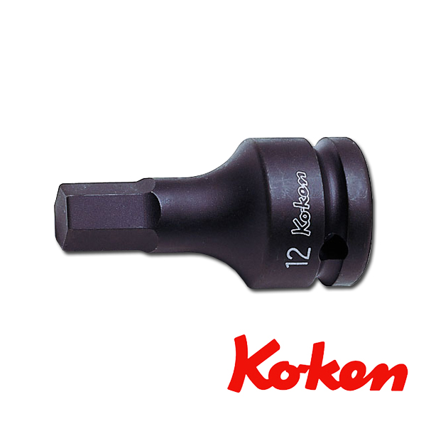 Koken（コーケン） 1/2”-12.7 14012M-60-14 インパクトヘックスビットソケット 14mm
