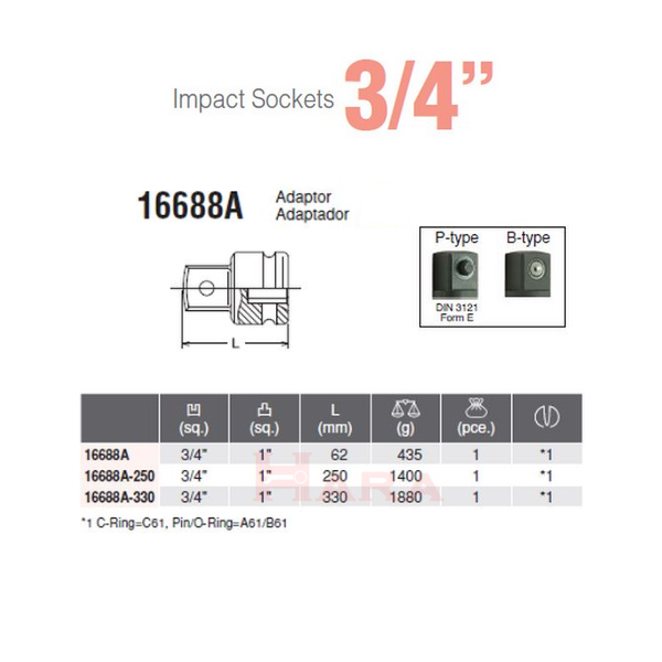 Koken（コーケン）16688A インパクトアダプター