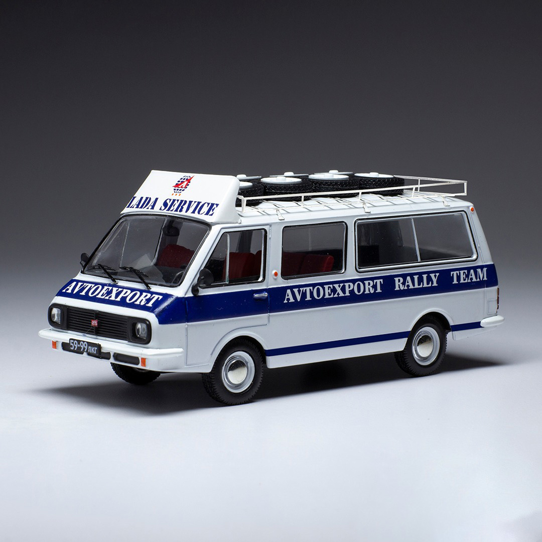 ixo/イクソ RAF 2203 ラリーアシスタントカー 「AVTOEXPORT RALLY TEAM」 KB MART