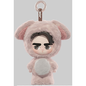 PVC PLUSH ドール/ ドッグ（ピンク）【My Stand In公式グッズ】