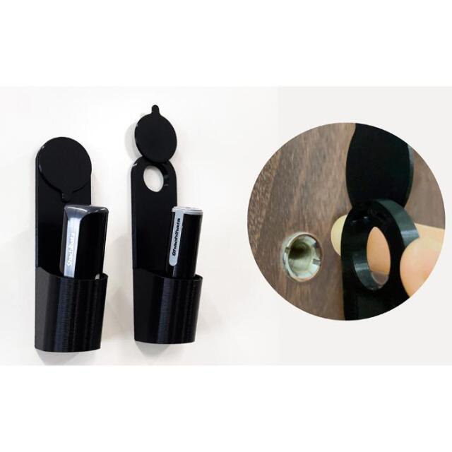 工事資材コム | 軽量ドアスコープカバー 印鑑ホルダー付き 一般用浅型 mz-tk-009