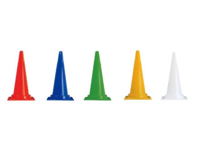 工事資材コム | カラーコーン 黄 L700mm 10本セット plx-10-007