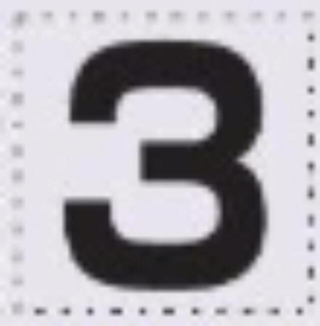 工事資材コム | sk-561用 切り文字シール「3」 tks-sk-561-03