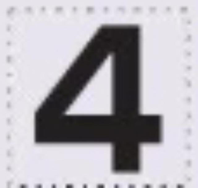 工事資材コム | sk-561用 切り文字シール「4」 tks-sk-561-04