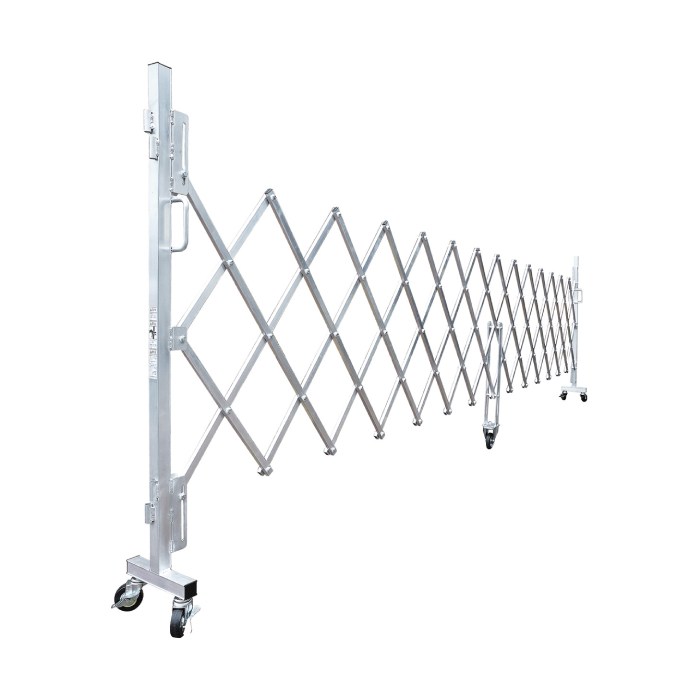 工事資材コム | 信和 アルミキャスターゲート 本体 sin-01-025