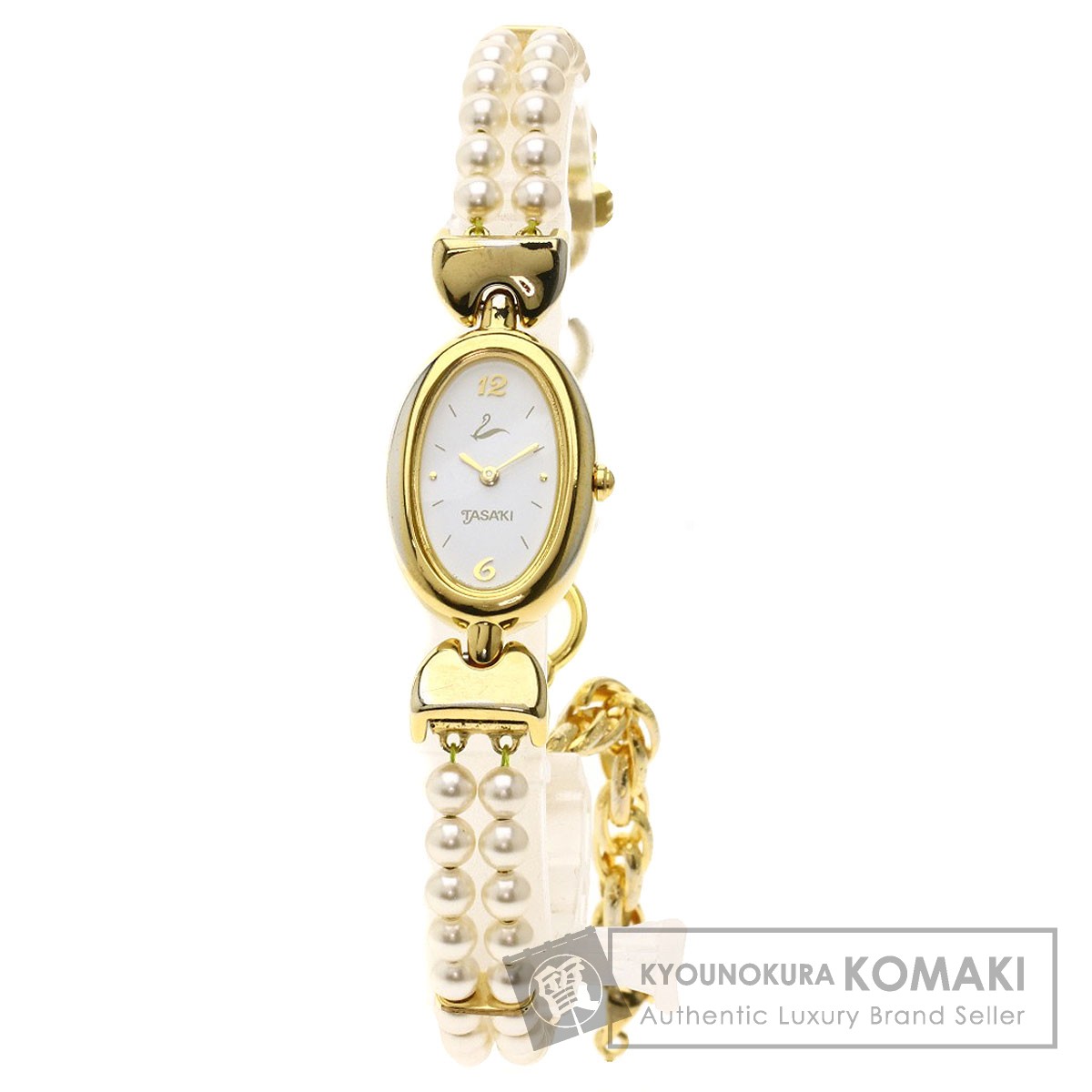 TASAKI タサキ Y150-5H10 パール ブレス 真珠 腕時計 GP/GP レディース ブランド京の蔵小牧 ネット販売部