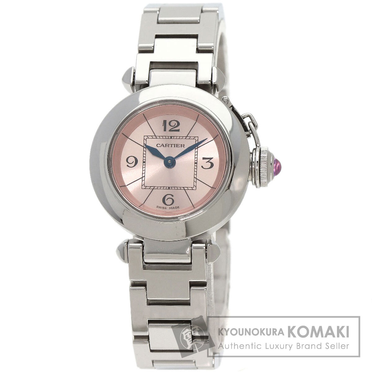 CARTIER カルティエ W3140008 ミスパシャ 腕時計 ステンレススチール/SS レディース ブランド京の蔵小牧 ネット販売部