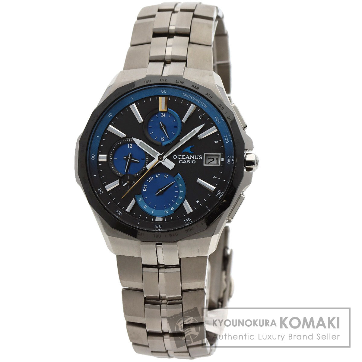 CASIO カシオ OCW-S5000E オシアナス マンタ 腕時計 チタン/チタン メンズ ブランド京の蔵小牧 ネット販売部