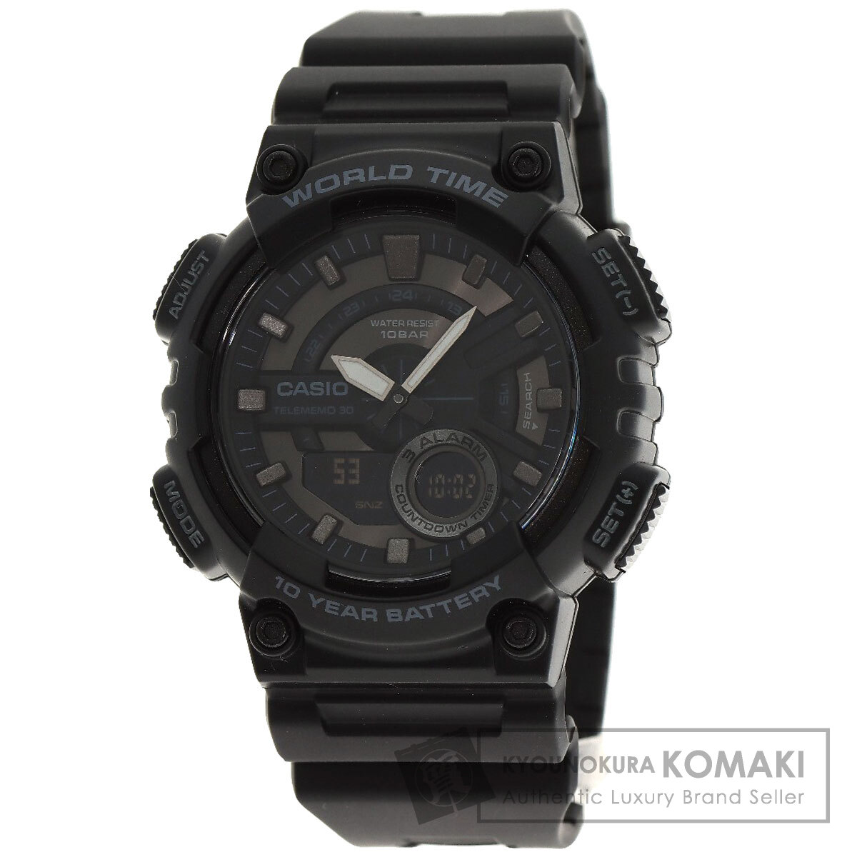 CASIO カシオ AEQ-110 AEQ-110 腕時計 ステンレススチール/樹脂 メンズ ブランド京の蔵小牧 ネット販売部