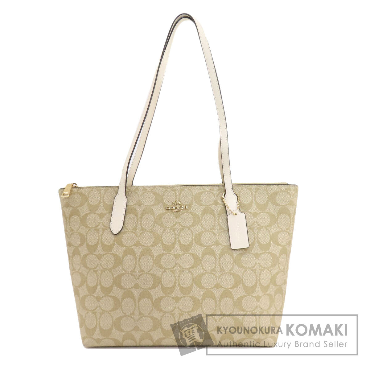 COACH コーチ 4455 シグネチャー トートバッグ PVC レディース ブランド京の蔵小牧 ネット販売部