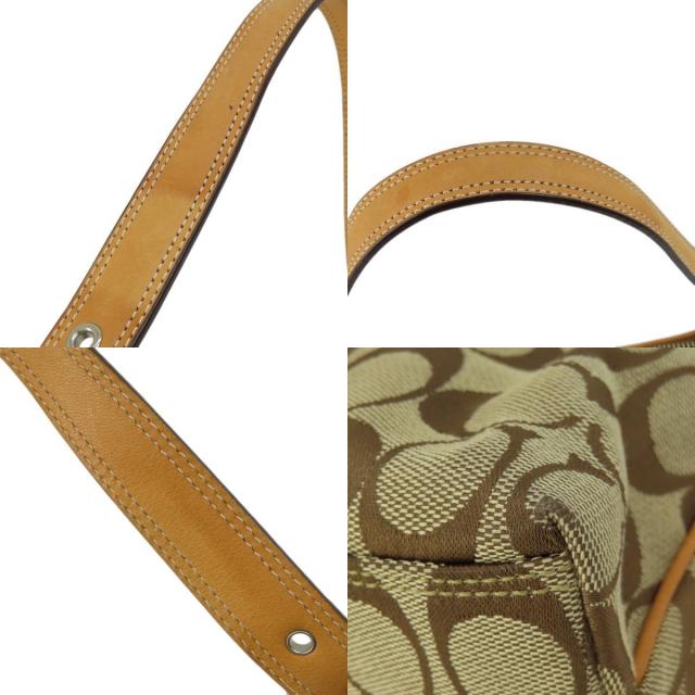 COACH コーチ 8K01 ワンショルダー シグネチャー ハンドバッグ キャンバス レディース ブランド京の蔵小牧 ネット販売部