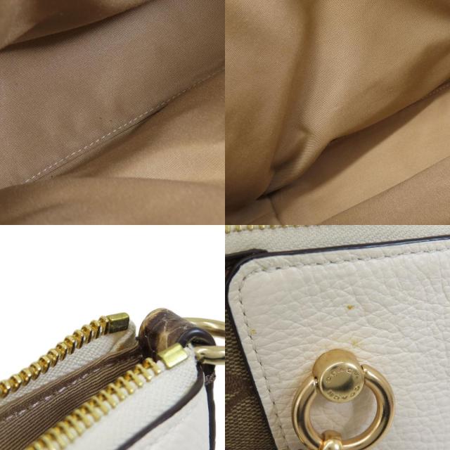 COACH コーチ C7261 シグネチャー 2WAY ハンドバッグ PVC/レザー