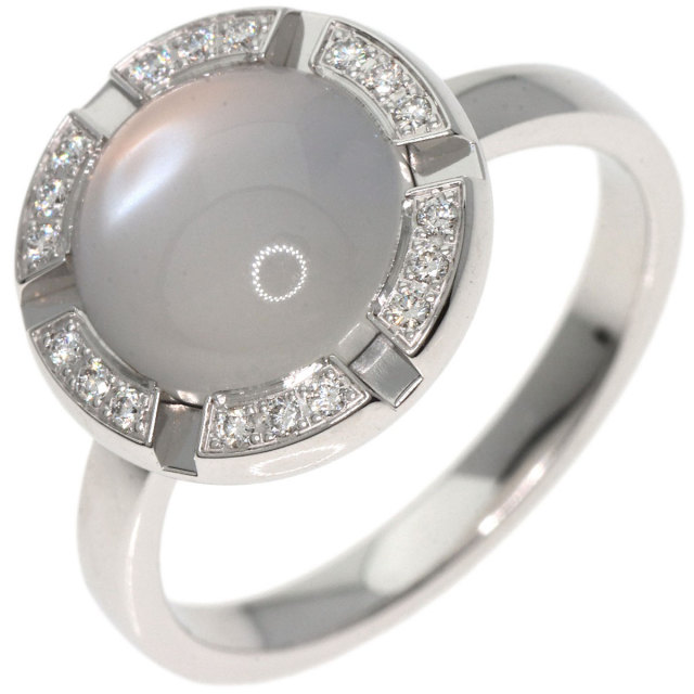 Chaumet ショーメ クラスワン クルーズ ダイヤモンド ムーンストーン #52 リング・指輪 K18ホワイトゴールド レディース ...