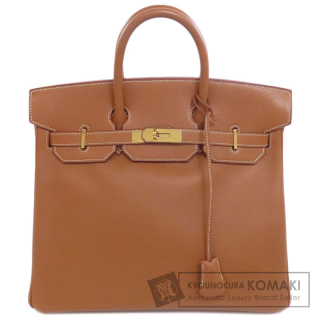 エルメス HERMES  オータクロア32 ゴールド金具  ハンドバッグ トゴ レディース  中古 HERMES エルメス オータクロア32 ゴールド金具 ハンドバッグ トゴ