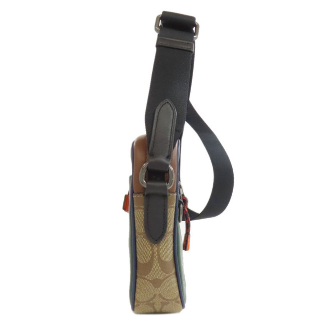 COACH コーチ C0821 ミッキーコラボ ショルダーバッグ レザー/PVC