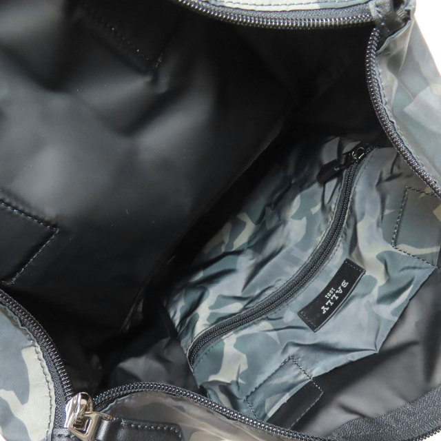 BALLY バリー カモフラージュ柄 エコバッグ トートバッグ ナイロン素材