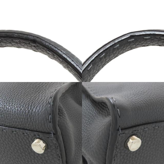 FENDI フェンディ ピーカブー セレリア 2WAY ハンドバッグ カーフ