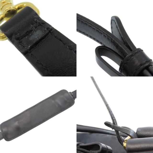 PRADA プラダ フィオッコ 2WAY ハンドバッグ キャンバス レディース