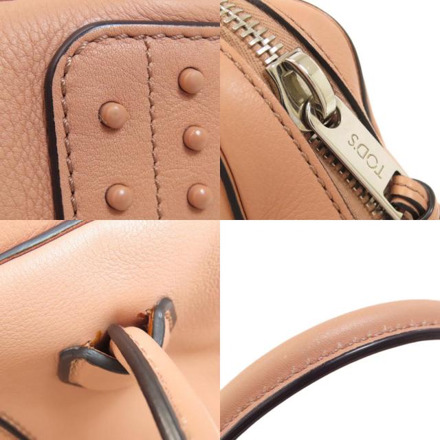 TODS トッズ マイキー ミニボウラー 2WAY ハンドバッグ レザー