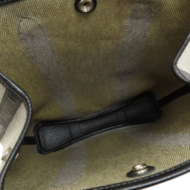 HERMES エルメス ガーデンファイルPM シルバー金具 ハンドバッグ