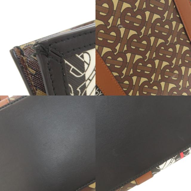 BURBERRY バーバリー TBロゴパターン トートバッグ PVC レディース