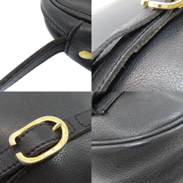 Longchamp ロンシャン ロゴ ショルダーバッグ レザー レディース [中古