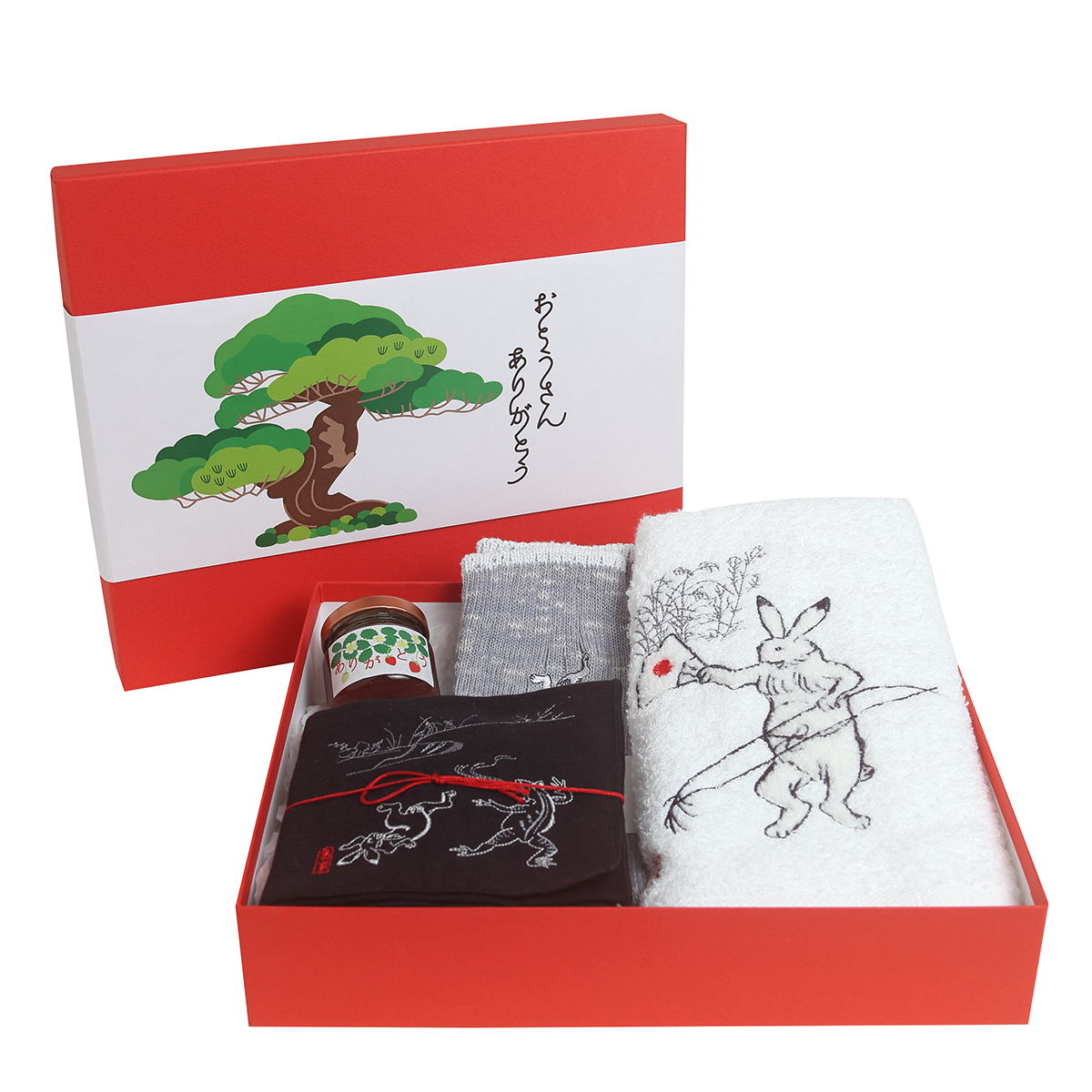 KY58-885H／父の日ギフトセット／鳥獣戯画／【販売期間：4月17日～6月30日】 京東都