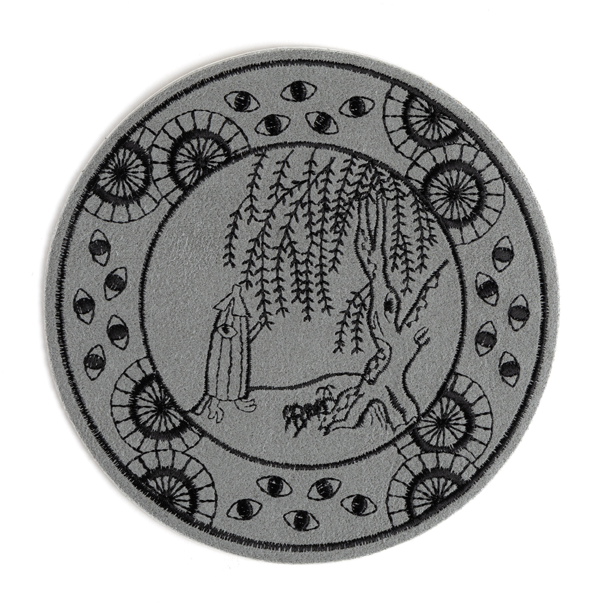 KYWS-106B／ワッペン／傘化けbig／【ゆうパケット可】 京東都