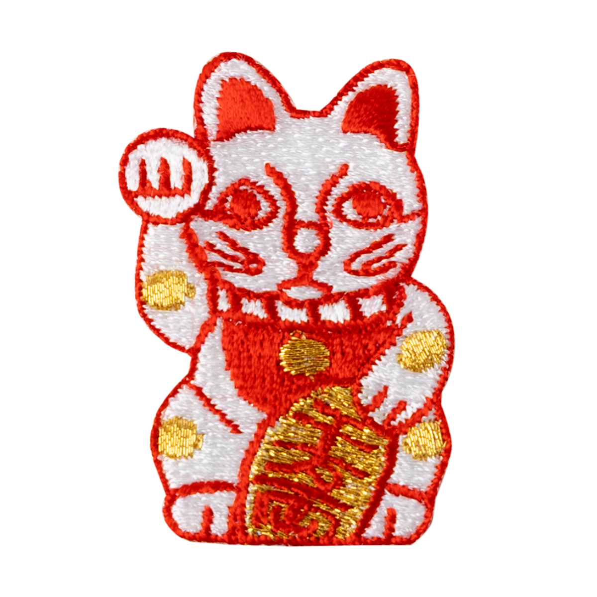 KYWS-162N／ワッペン／招き猫／まねきねこ／【ゆうパケット可】 京東都