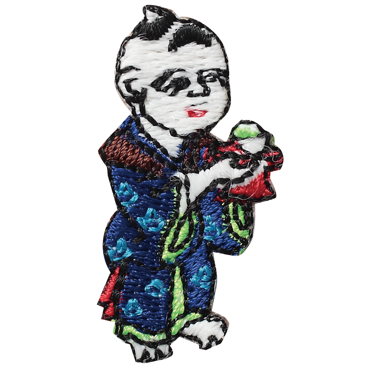 KYWS-199／ワッペン／茶汲小僧／ちゃくみこぞう／【ゆうパケット可】 京東都