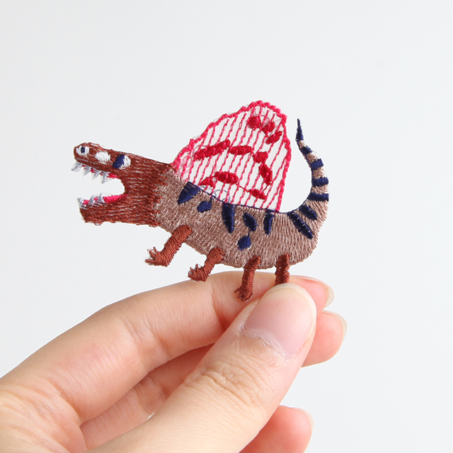 KYWS-1020／ワッペン／ディメトロドン(K)／【ゆうパケット可】 京東都