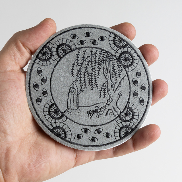 KYWS-106B／ワッペン／傘化けbig／【ゆうパケット可】 京東都