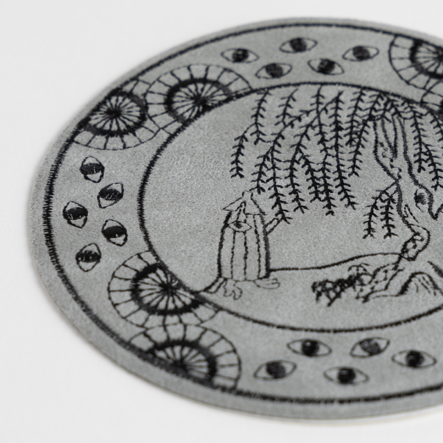 KYWS-106B／ワッペン／傘化けbig／【ゆうパケット可】 京東都