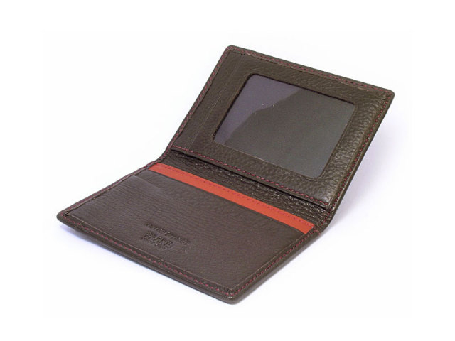 ItalianDeerskin （イタリアンディア） パスケース 「プレリー1957