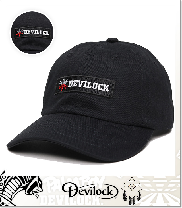 (デビロック) DEVILOCK VECTOR LOGO CAP (CAP)(DVLCKSS-04-BK) キャップ 帽子 ベクトル ロゴ 国内正規品 LEVEL6