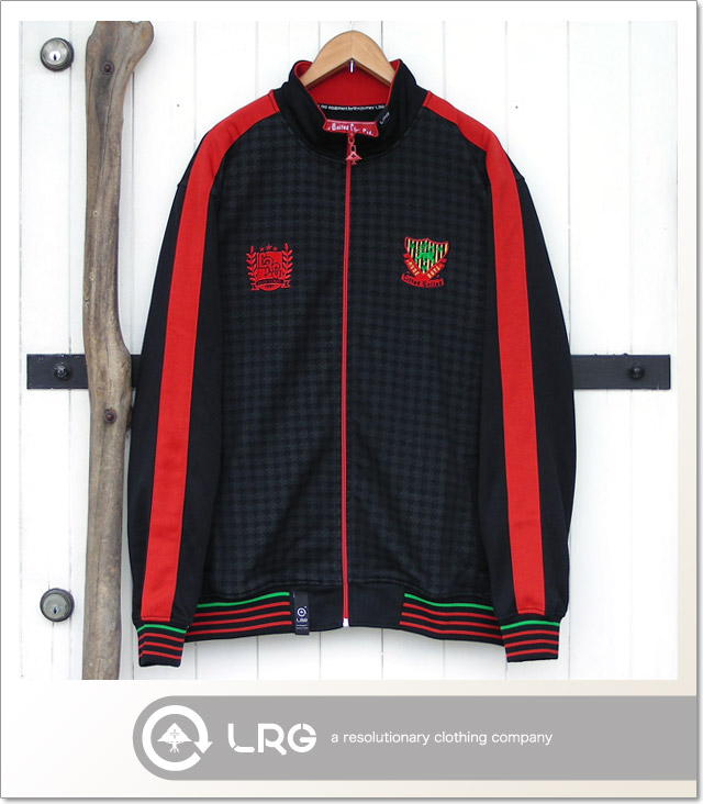 LRG LIFTED UNITED TRACK JACKET (TRACK JACKET)(COLOR:BK) LEVEL6