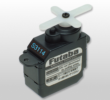 FUTABA 超小型マイクロサーボ S3114（00107347-3） 株式会社リトルベランカ ラジコン機器専門店