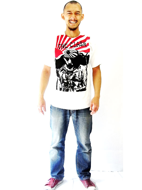 ザ・クラッシュ THE CLASH KAMI KAZE Fifth Column オフィシャル復刻Tシャツ