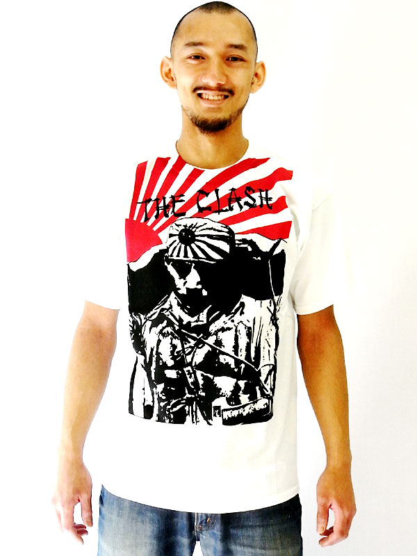 ザ・クラッシュ THE CLASH KAMI KAZE Fifth Column オフィシャル復刻Tシャツ