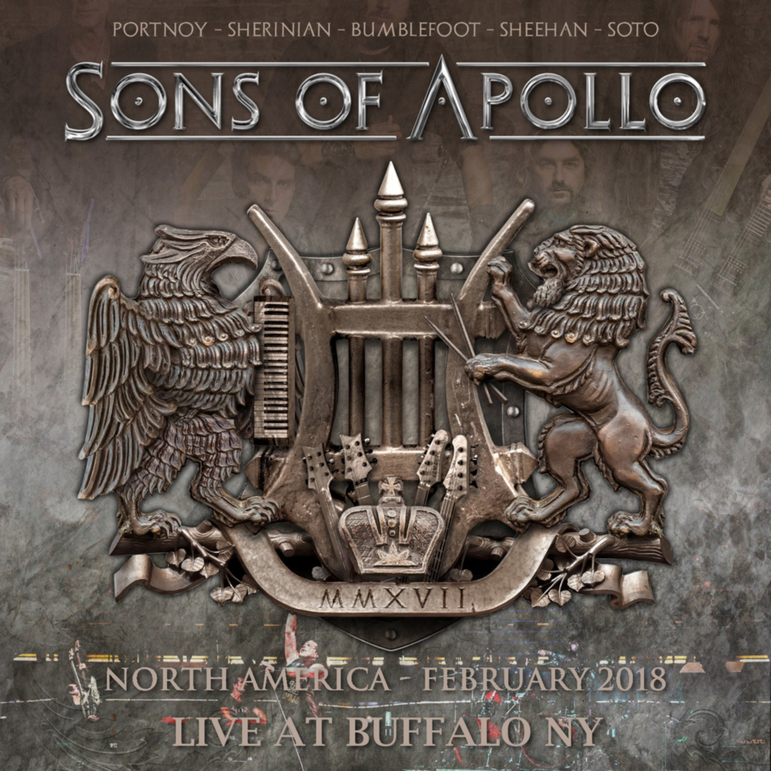 コレクターズCD サンズ・オブ・アポロ 2018年ノースアメリカンツアー 2月16日 ニューヨーク / Sons of Apollo ...