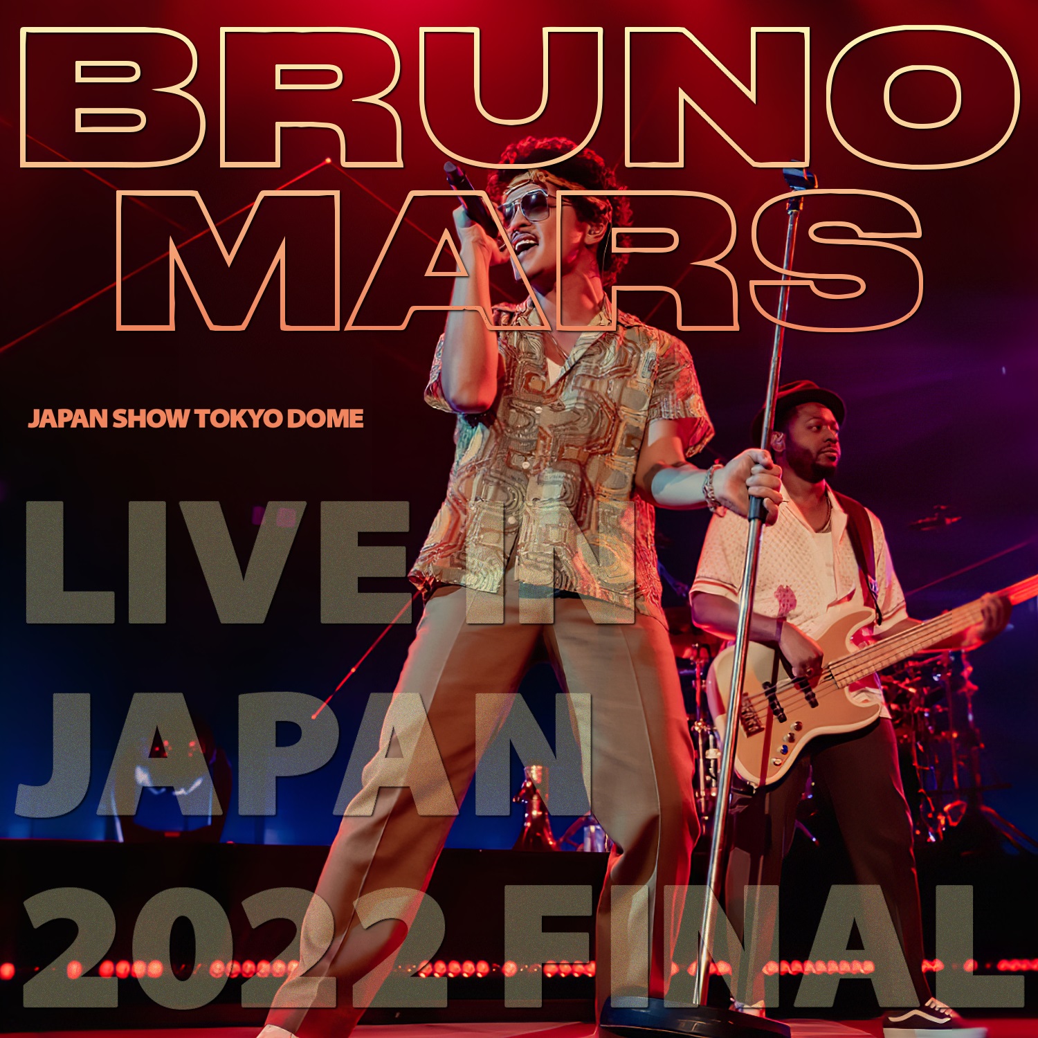 コレクターズCD ブルーノ・マーズ 2022年日本公演最終日10月30日東京 / Bruno Mars - Japan Tour 2022 ...