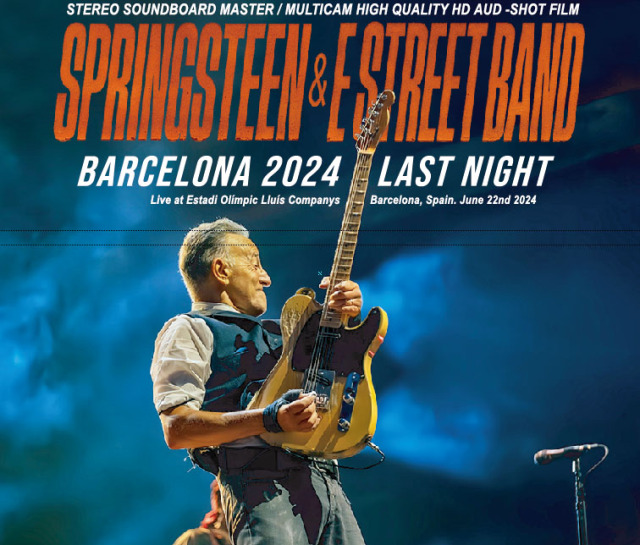 コレクターズCD ブルース・スプリングスティーン2024年ヨーロッパツアー6月22日バルセロナ / BRUCE SPRINGSTEEN ...