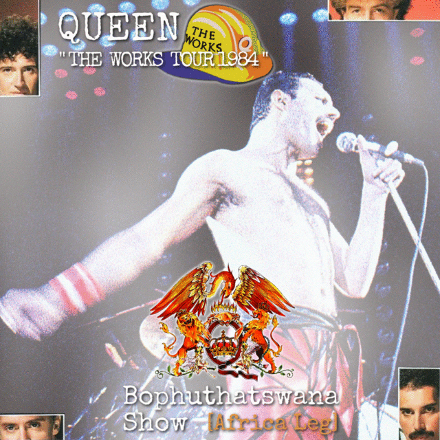 コレクターズCD Queen（クィーン1984年南アフリカ公演10月19日ボプタツワナ/ Queen - The Works Tour ...