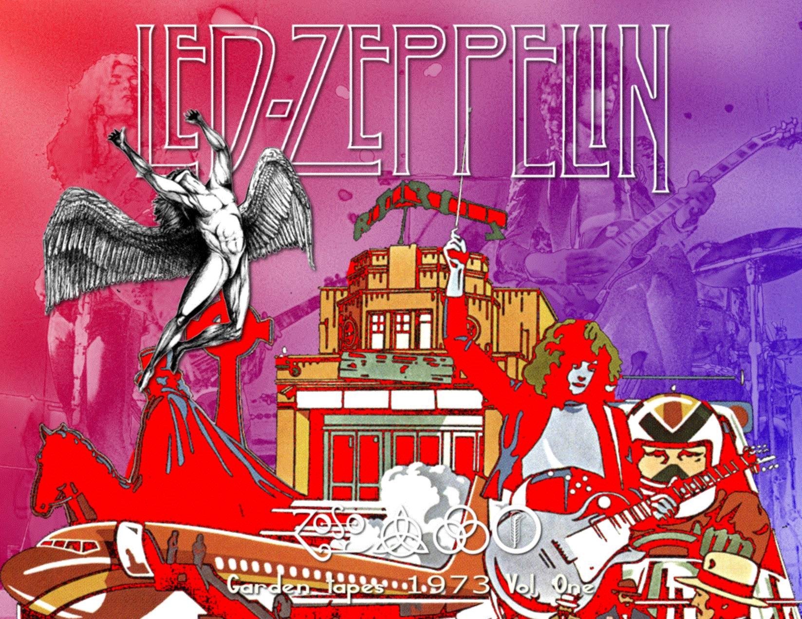 コレクターズCD レッドツェッペリン 1973年7月MSG NY 3日間 /Led Zeppelin - Garden Tapes 1973 ...