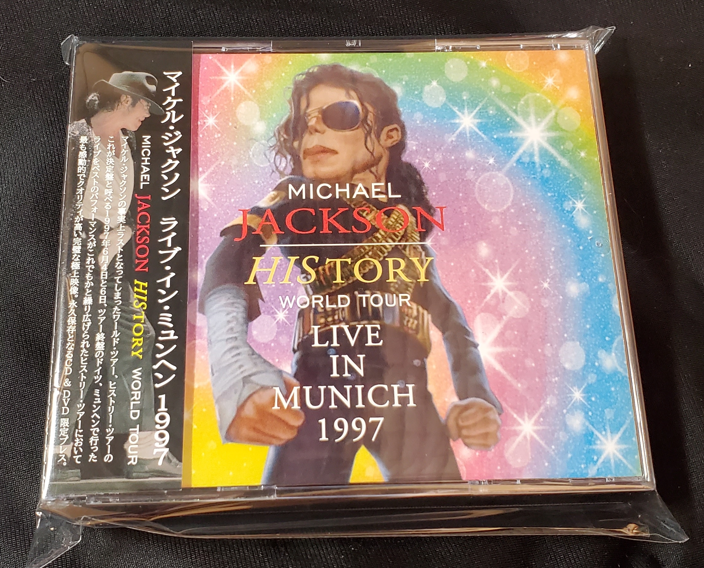 コレクターズCD DVD Blu-ray マイケル ジャクソン1987年 HIStory World Tour ドイツ プレス盤 ...